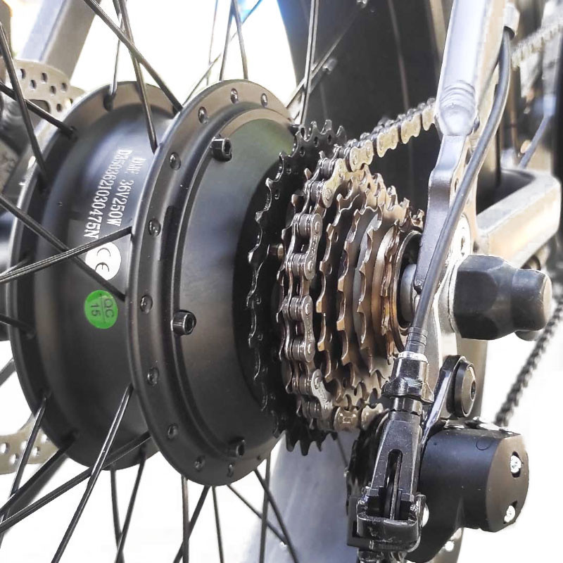 Folding FAT E-Bike Vulcano S-Type V2.0 250W 36V 20" wheels on EagsBike